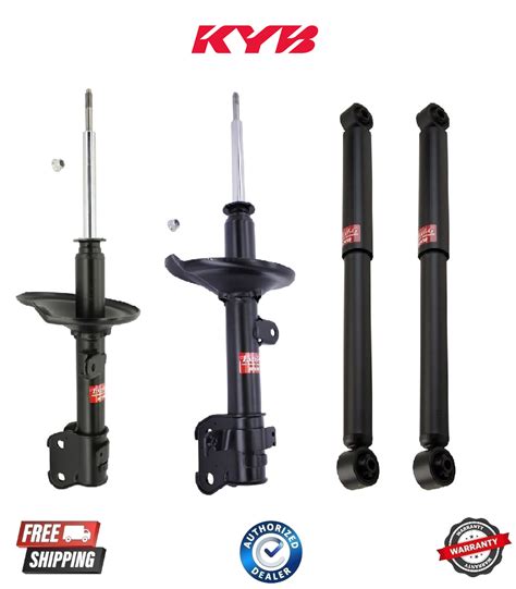 Kyb Front Struts And Rear Shocks Absorbers Kit Set Of 4 For Acura Mdx