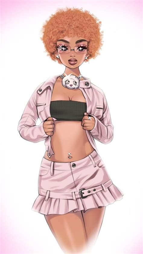 Procreate Digital Curl Brushes Ice Spice Princess Diana Teeny Weeny