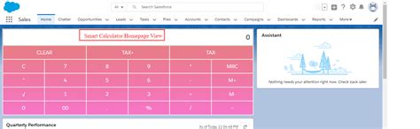 Salesforce Smart Calculator Lightning Component Webkul