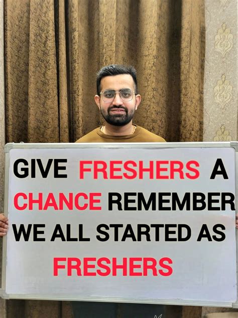 Fahad Anwar On Linkedin Freshers