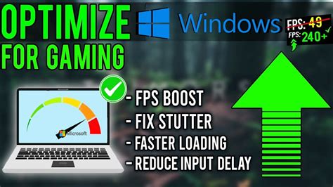 Optimize Windows For GAMING And Performance How To Speed Up