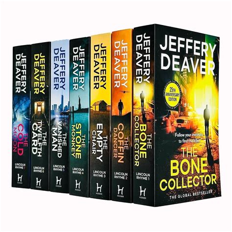 Lincoln Rhyme Thrillers Series Books 1 7 Collection Set By Jeffery