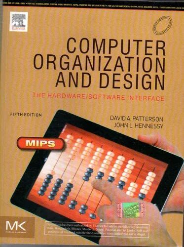Computer Organization And Design The Hardwaresoftware Interface 5th