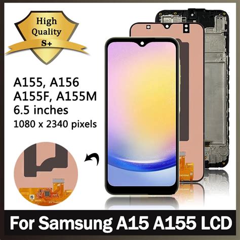 6-5-Screen-For-Samsung-A15-4G-A155F-A155M-LCD-Display-Touch-Screen ...