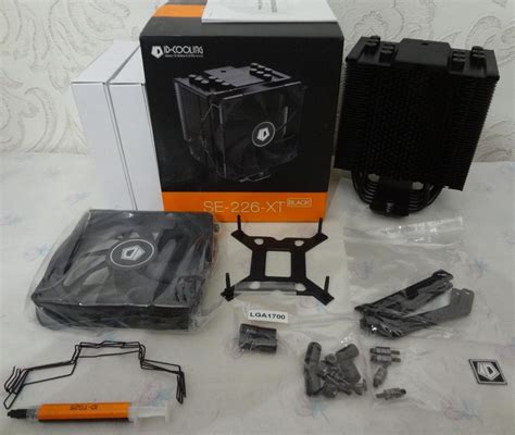 ID-COOLING SE-226-XT Black купити в інтернет-магазині: ціни на кулер SE ...