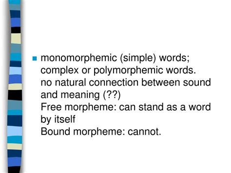 Ppt Introduction To Morphology Powerpoint Presentation Free Download