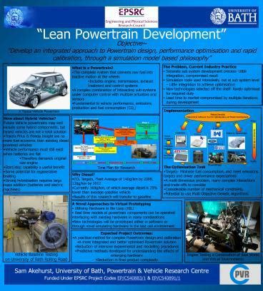 Lean Powertrain Development Presentation Free To View