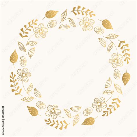 Fancy Round Picture Frame