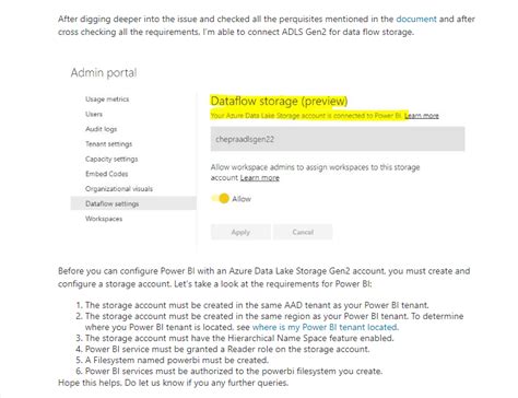 Solved Cant Connect To Data Lake Storage Gen2 Account Microsoft Fabric Community