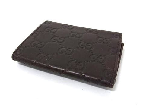 Yahooオークション 1円 Gucci グッチ 120965 Gg柄 グッチシマ レザ