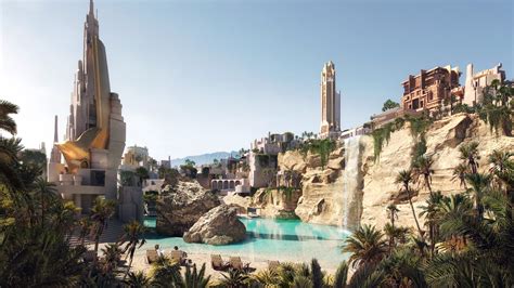 Mark Foster Gage Designs Secret Garden Spa Resort For Neom