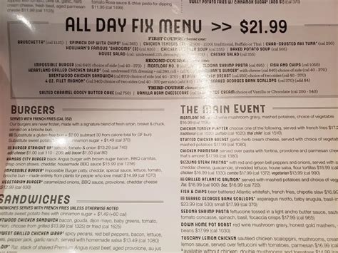 Houlihans Menu Updated November 2025