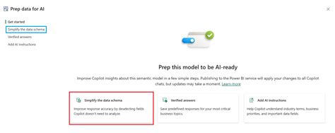 copilot 在 power bi 教學 準備 ai 的語義模型 power bi microsoft learn