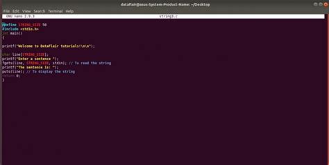 Strings In C C With Examples Quizzes DataFlair