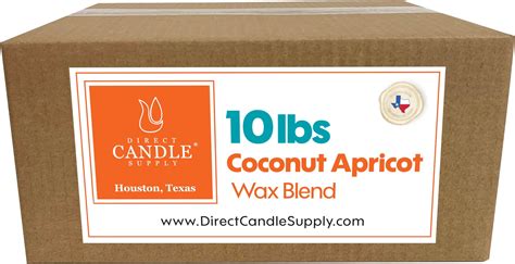 Coconut Apricot Luxury Candle Wax 45 Pound Case 4 1125