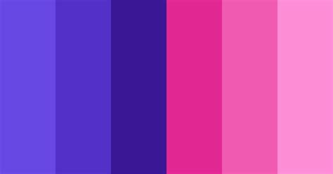 Indigo And Pink Color Scheme Indigo