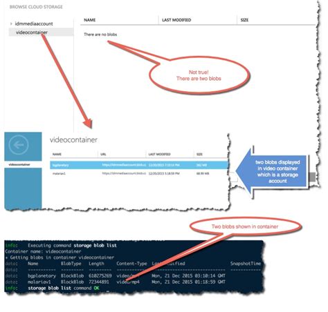 Azure Not Displaying Blobs Within Container In Storage Account Stack Overflow