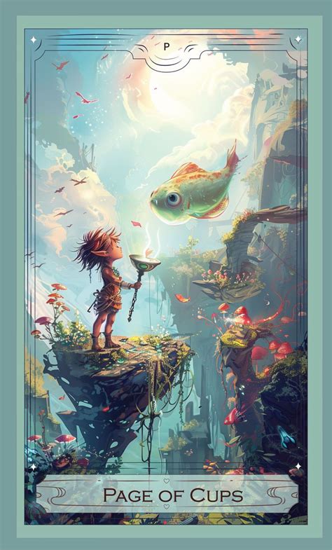Page Of Cups Tarot Card Таро Карты таро Карта