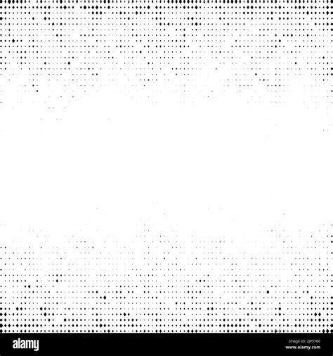 Halftone grunge texture. Comic style grain background. Pop art faded textured frame. Speckle ...