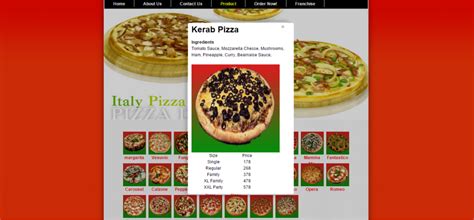 Pizza Ordering And Franchising System Php Mysql Source Code I Want