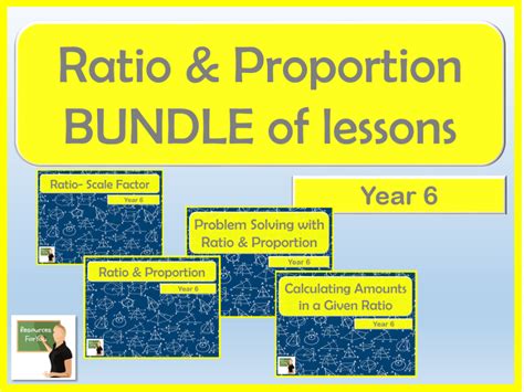 Maths Ratio And Proportion Year 6 Teaching Resources