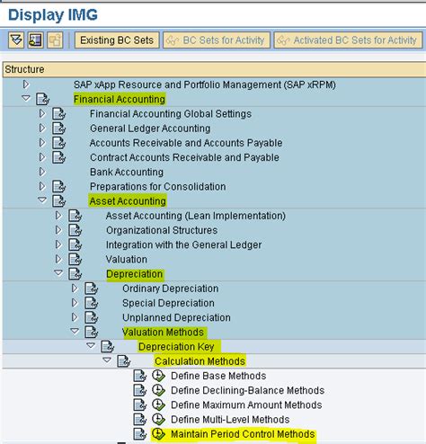 Sap Fico Module Learning Maintain Period Control Methods