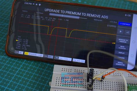 Raspberry Pi Pico Oscilloscope for your Smart Phone or Tablet, Scoppy Oscilloscope