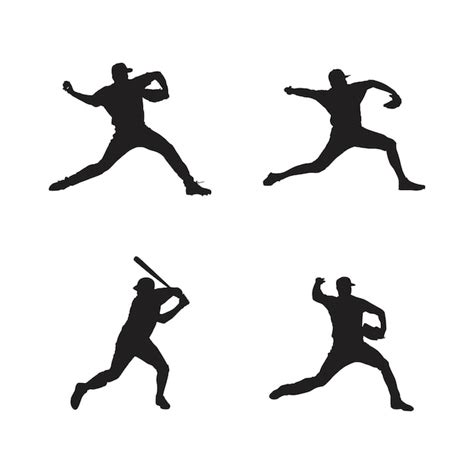 Pagina 2 Honkbal Silhouet Afbeeldingen Gratis Downloaden Op Freepik