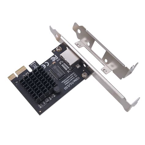 2 5Gb Network Card PCI Express X1 To RJ45 Port Gigabit Ethenet Network Cards 2500Mbps RTL8125BG