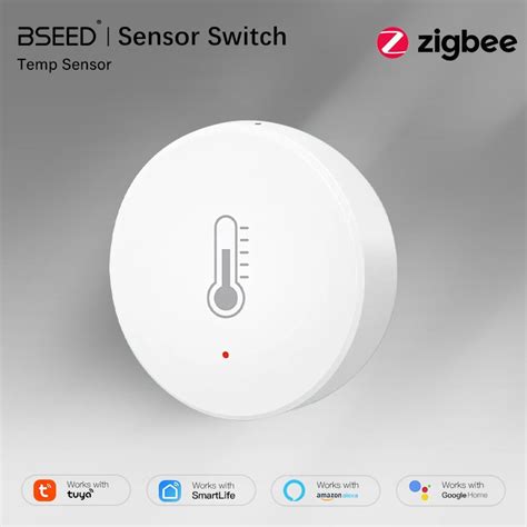 Bseed Zigbee Smart Tuya Zigbee Temp Sensor Cr2450 Bseedswitch