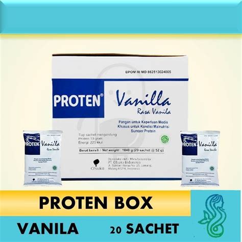 Jual Proten Vanila Box Shopee Indonesia