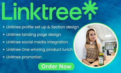 Design Unique Linktree Bio Link Linktree Landing Page Linktree