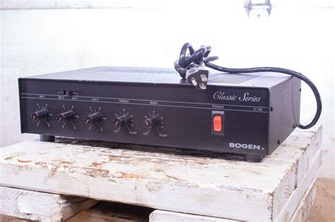 Bogen Communication C 100 Amplifier Hydraulic Junkyard