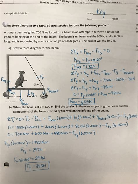 Ap Physics 2017 2018 Worksheets Library