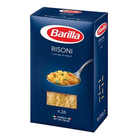 Макаронные изделия BARILLA Risoni (Ризони) - «Ризони — рис или макароны ...
