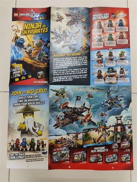 Lego Ninjago Poster Hobbies Toys Toys Games On Carousell
