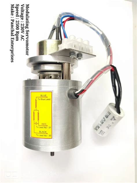2500 Rpm Modulating Servo Motor Gsm 60 50w Ac 230v At ₹ 9000 Piece In Thane