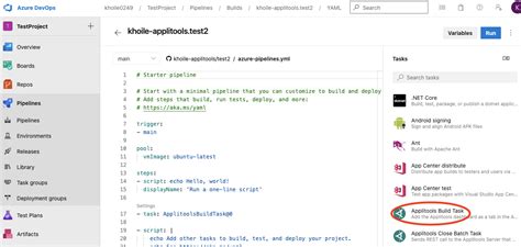 Using Azure DevOps Extension With Eyes Applitools