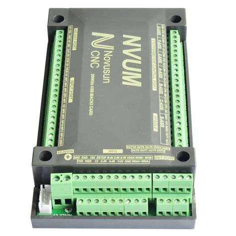Nvum 4 Axis Cnc Controller Mach3 Usb Interface Board Card 200khz For