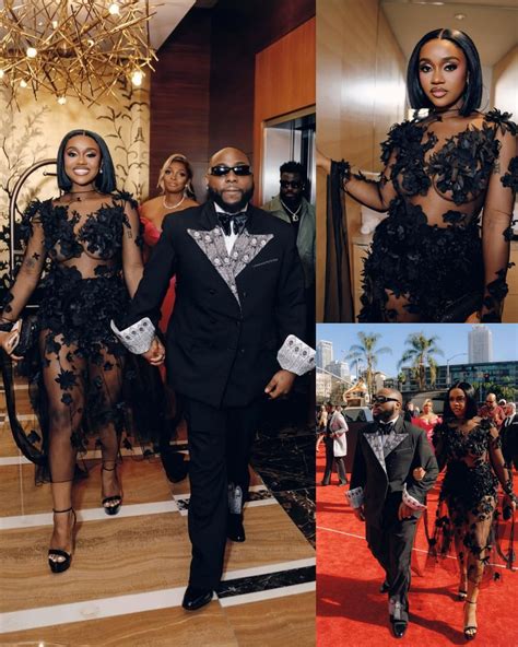 Cleo Celebmik Davido Et Chioma Au Grammy Award🥰💞 ️ Facebook