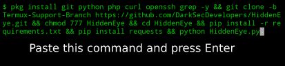 Hidden Eye Tool In Termux