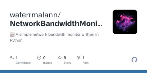 GitHub Waterrmalann NetworkBandwidthMonitor A Simple Network Bandwith Monitor Written In