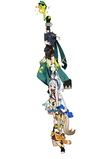 Mualani Kinich Kachina And Ajaw Genshin Impact Drawn By Siro 50