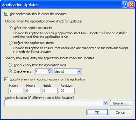 Section 28 Updates Use Clickonce To Deploy Windows Applications2006