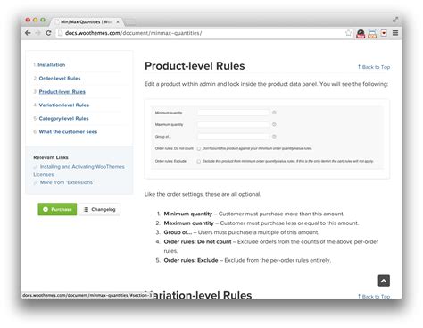 Woocommerce Minmax Quantities Extension 15 V2310