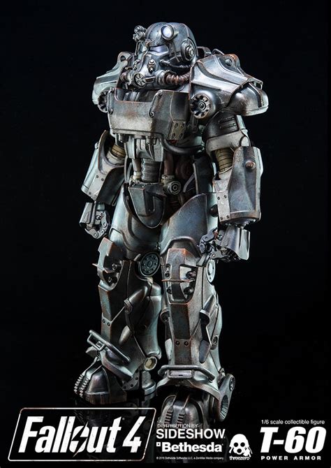 Fallout 4 T 60 Power Armor Sixth Scale Figure By Threezero Sideshow
