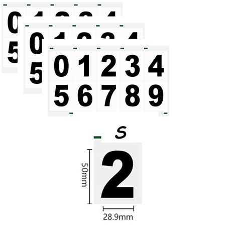 3 Pack Nanofilm License Plate Stickers Reflective Invisible Digital Sticker For License Plates