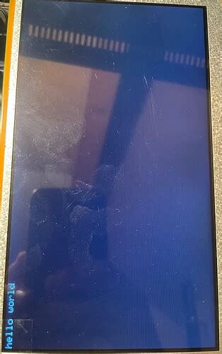 Esp32 S3 7 Inch Display How To Rotate Text From Horizontal To Vertical