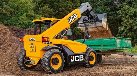 Jcb Fields Its Most Compact Loadall Telehandler In The 27 Tonne 514 40