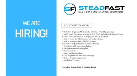 Dhanya Ganesh On Linkedin Hiring Bim Dubai Uae